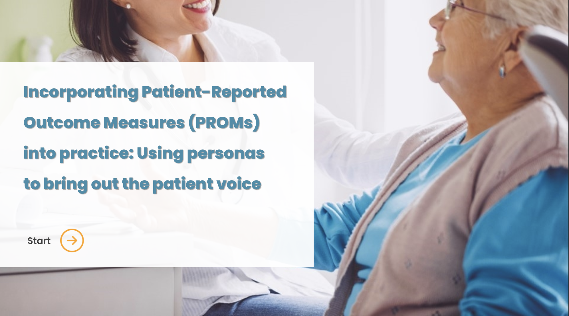 Incorporating Patient-Reported Outcome Measures into Practice | Online ...